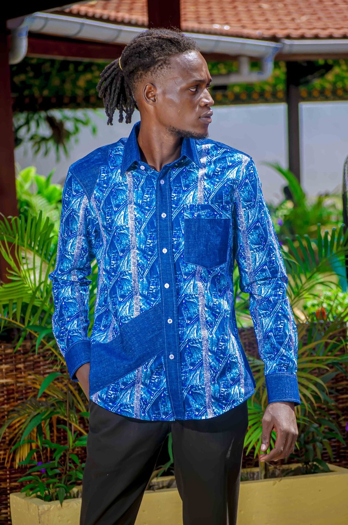 Chemise Homme Manche Longue | Le Paradis du Pagne Chemise Homme Manche Longue | Le Paradis du Pagne